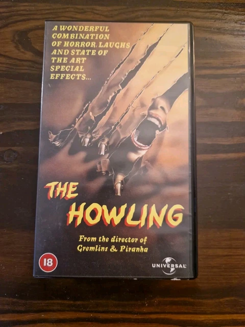 THE HOWLING VHS 80s Horror £6.99 - PicClick UK