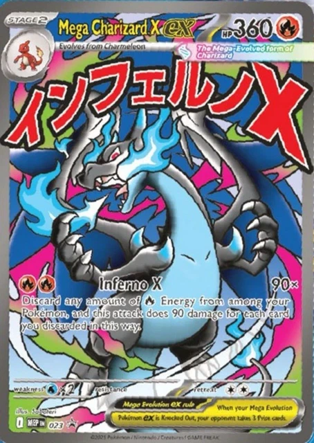 POKÉMON TCG MEGA Charizard X ex UPc Presale Shipping November $530.00 - PicClick AU