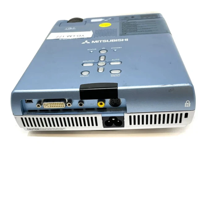 MITSUBISHI XD60U MINI-MITS XGA Portable Projector, 1800 ANSI Lumens $84 ...