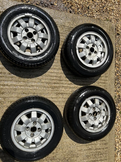 VW MK1 GOLF Tarantula Alloy Wheels And Tyres £80.00 - PicClick UK
