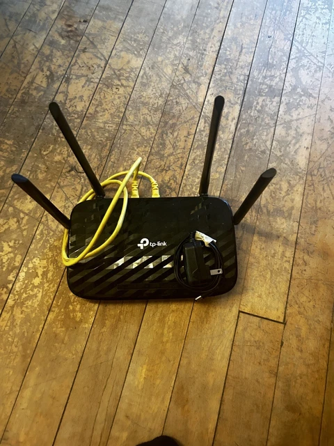 TP-LINK ARCHER A6 AC1200 1200Mbps Wireless MU-MIMO Gigabit Wi-Fi Router ...