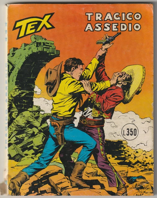 TEX #138 Tragico assedio, Daim Press 1975 COMIC-TASCHENBUCH Z3 EUR 3,00 ...