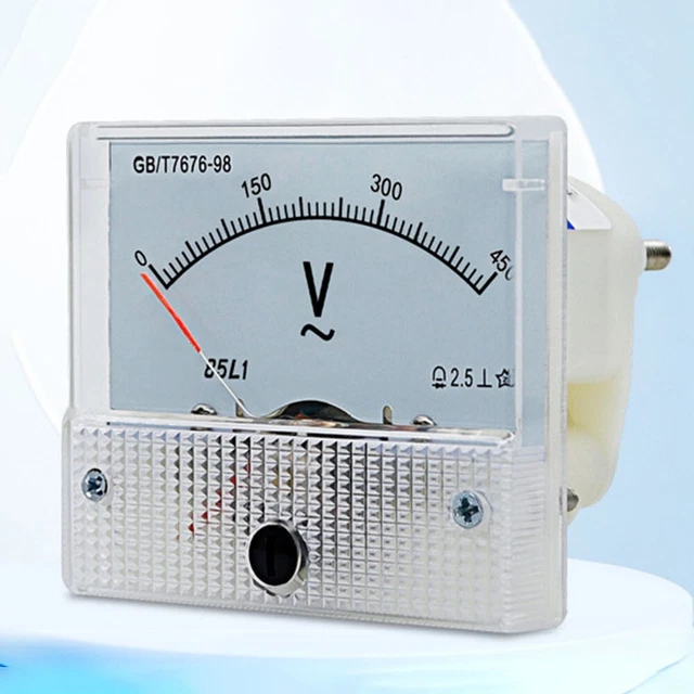NEAT AND BEAUTIFUL AC Voltmeter Analog Voltmeter 85L1V Pointer Panel ...