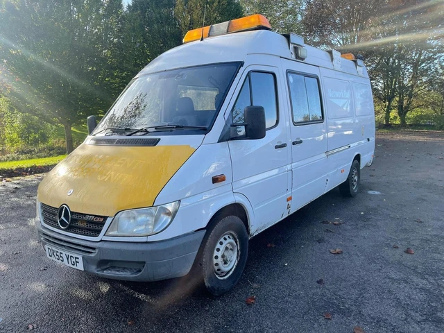 MERCEDES SPRINTER LWB mess van ideal camper/motor home/racevan ...