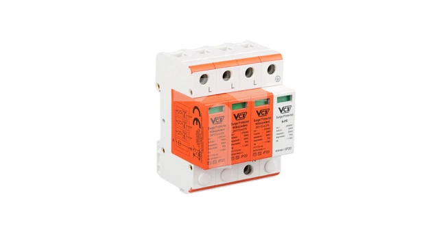 SURGE ARRESTER CLASS T1+T2 (B+C) 275V AC 3P + NPE 7kA VCX /T1UK £100.87 ...