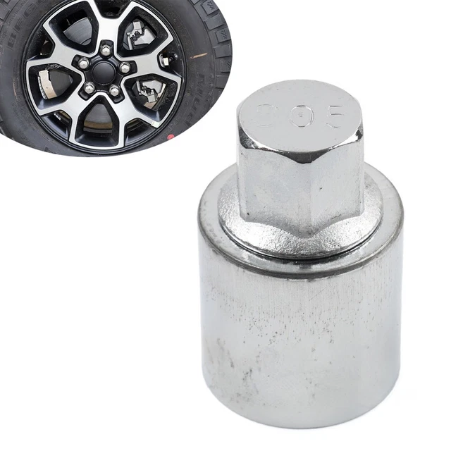 ANTI-THEFT WHEEL BOLT Lock Nut Key For Jeep Renegade Cherokee For Dodge ...