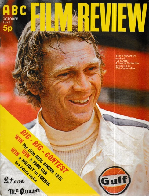 ABC FILM REVIEW, October 1971 - Steve McQueen Cover, Twins Of Evil ...