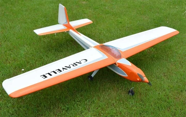 GRAUPNER CARAVELLE ~ RC Sports Model Aircraft ~ Laser-cut Balsa Wing ...
