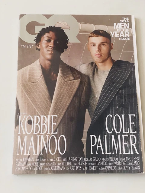 GQ MAGAZINE DECEMBER 2024/JANUARY 2025 Kobbie Mainoo Cole Palmer Men Of ...