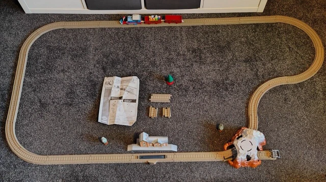 THOMAS THE TANK Engine, Trackmaster Train Winter Wonderland Set Tomy ...