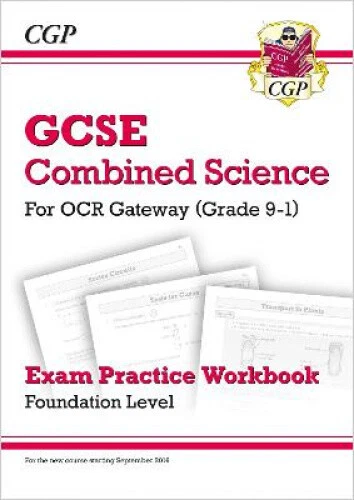 GCSE COMBINED SCIENCE OCR Gateway Exam Practice Workbook - Foundation (CGP OCR EUR 16,86 ...