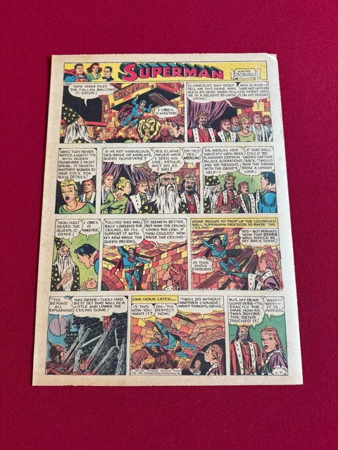 1949, SUPERMAN (BORING Wayne), Full Page Sunday Comic Book (Scarce ...