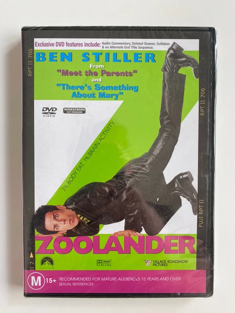 ZOOLANDER (DVD) REGION 4 Ben Stiller Owen Wilson Brand New & Sealed $9. ...