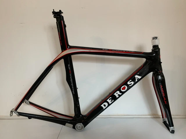 DE ROSA MERAK ISP High Modulus Carbon Road Bike FRAMESET ONLY 54.5cm EUR 915,44 - PicClick DE