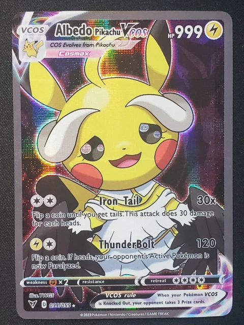 ALBEDO PIKACHU FAN Art Cosplay Custom Card VCOS 055/055 NM $5.29 ...