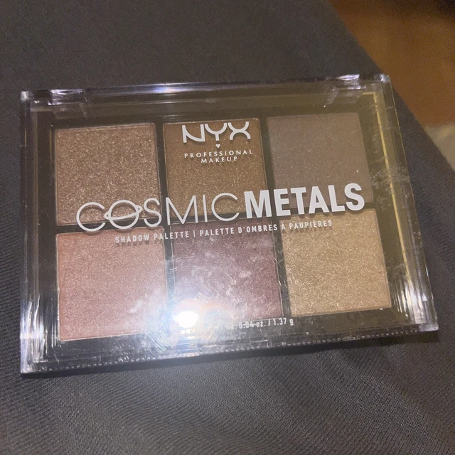 NYX PALETTE OMBRETTI trucco professionale metallo cosmico, 0,021 kg EUR ...