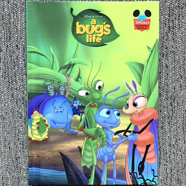NEW A BUG'S Life First Edition 1998 Disney Wonderful World Grolier Book ...