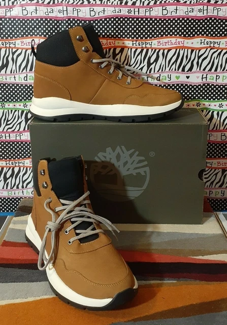 TIMBERLAND MENS BOROUGHS Project Shoes Boot Wheat Nubuck US 12 £94.79 ...