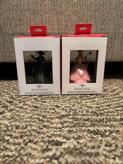 HALLMARK X WICKED Ornament Set Elphaba & Glinda Wizard Of Oz £31.08 ...
