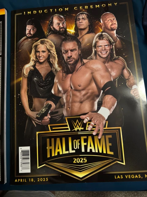 WWE 2025 Wrestlemania 41 and Hall of Fame Official Program $62.15 ...