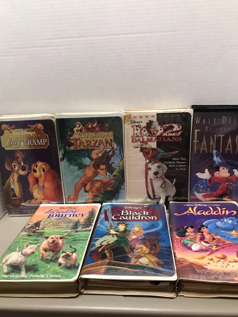 LOT OF 7 Walt Disney Clamshell VHS Movies EUR 15,62 - PicClick FR