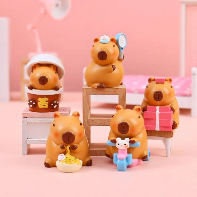 MINI CAPIBARA CAPYBARA Blind Box Action Figures Home Decoration $14.24 ...