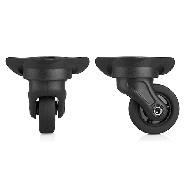 BLACK PLASTIC LUGGAGE Suitcase Spare Swivel Wheel 360° Spinner ...