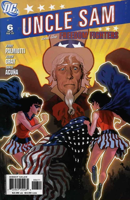 UNCLE SAM AND the Freedom Fighters #6 DC Comics February Feb 2007 (VF ...
