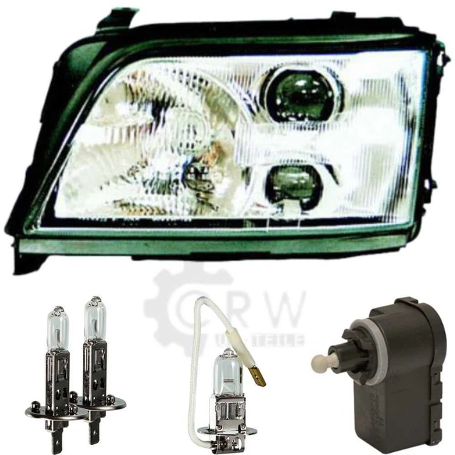 PHARE À GAUCHE pour Audi A6 (4A/C4) 06/94-10/97 Avec Incl. Moteur De ...