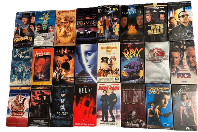 LOT VINTAGE VHS Tapes Movies 90s 2000s Mixed Types Total 80 Tapes $80. ...