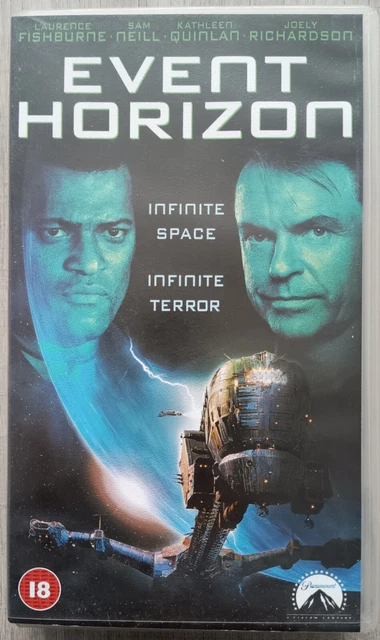 EVENT HORIZON ~ VHS video tape ~ Classic Sci-Fi Horror Film ...