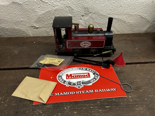LIVE STEAM MAMOD SL3 0-4-0T Gauge 1 Railway Locomotive Model Train £195 ...