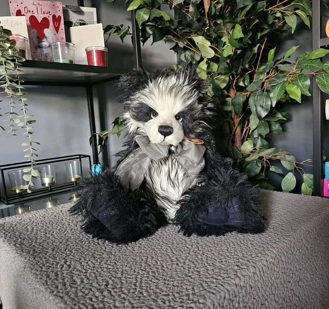 CHARLIE BEARS QUENTIN Panda Bear Designed by Isabelle Lee With Tags ...