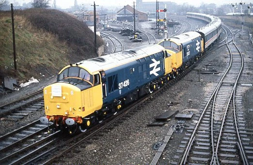 ORIGINAL COLOUR SLIDE of ex works 37426 BR class 37 diesel loco £3.99 ...