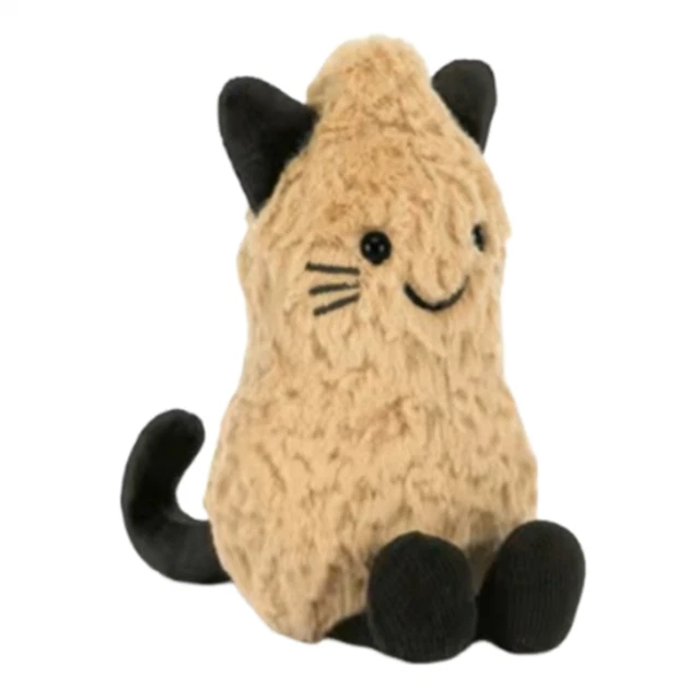 JELLY CAT AMUSEABLES Small Coco Peanut Cat Halloween/Christmas Plush ...