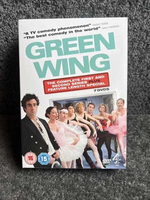 GREEN WING - Series 1, 2, And Special (Box Set) (DVD, 2013) £6.71 ...