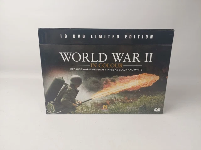 WORLD WAR II In Colour Military History 10 DVD Box Set World War 2 S206 ...