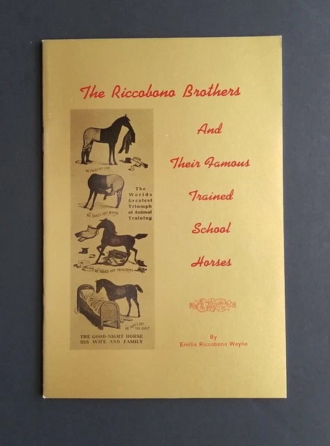 1968 THE RICCOBONO Brothers & Their Famous Trained School Horses ...