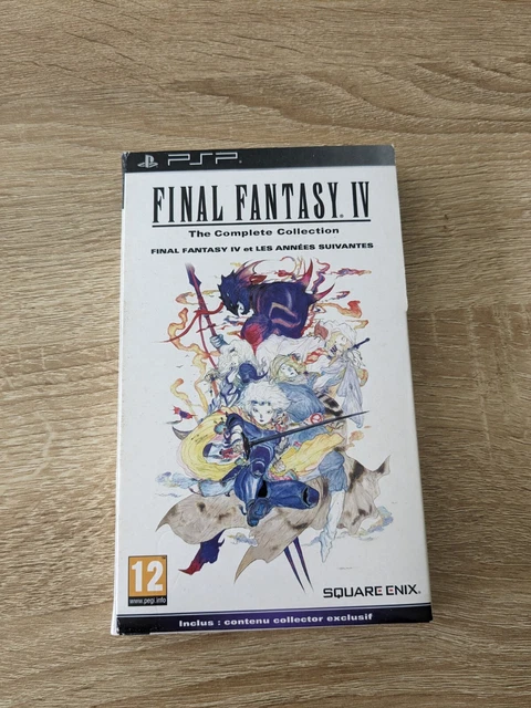 FINAL FANTASY IV : The Complete Collection - Playstation Portable Psp ...