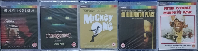5 FILM BLU-RAY Bundle - Indicator: Murphy's War, Christine, Body Double ...