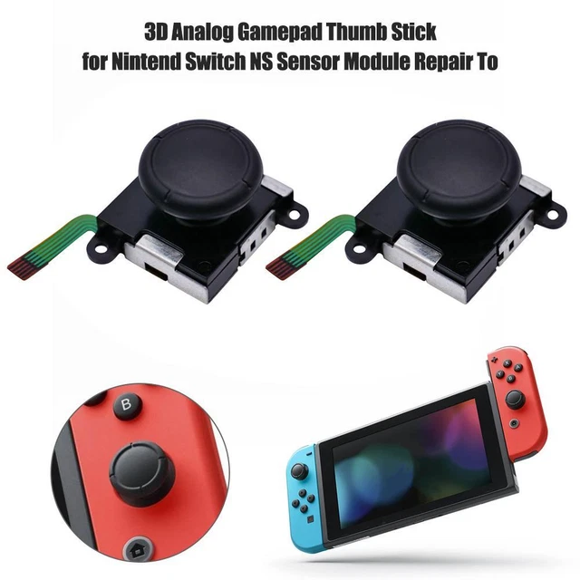 3D ANALOG JOYSTICK Control Pad Compatible with Switch Joy-con NS £4.07 ...
