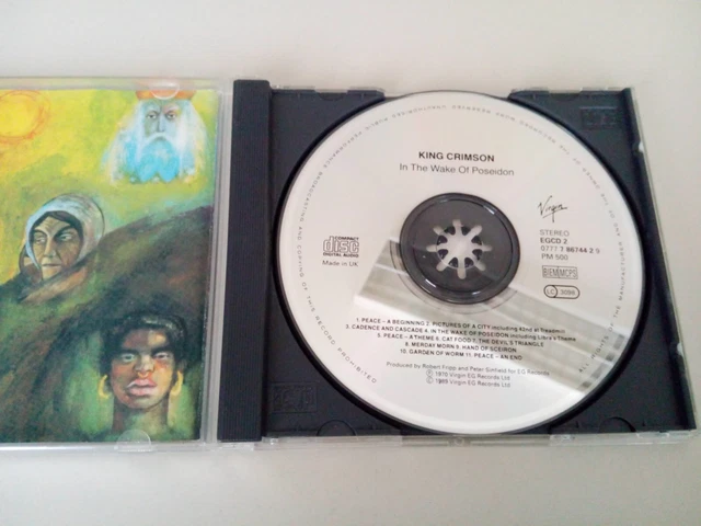 KING CRIMSON - In The Wake of Poseidon (CD, Virgin EGCD 2) EUR 8,00 - PicClick IT