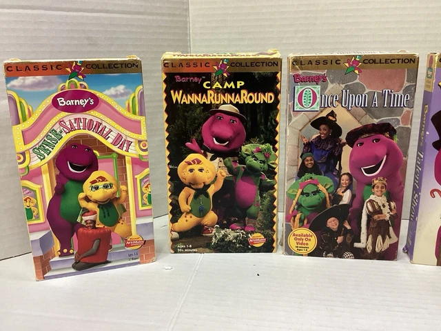 LOT VHS BARNEY Classic Collection (6) testé fonctionne EUR 37,73 ...