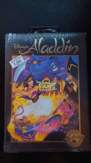 IAM8BIT ALADDIN LEGACY Cartridge Sega Megadrive - Sealed Limited ...