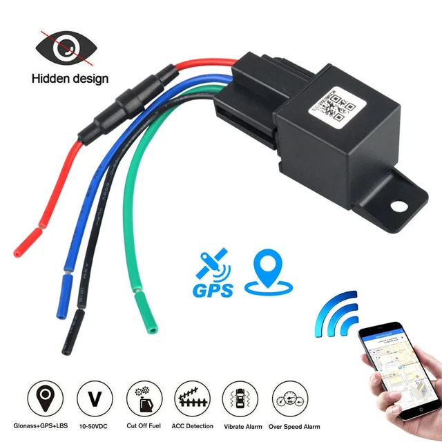 GPS TRACKER REAL-TIME Tracking Locator Device GPRS GSM Car/Motorcycle ...