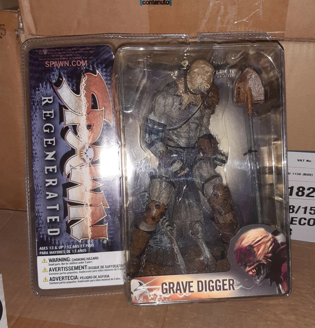 FIGURINE MCFARLANE TOYS Spawn Regenerated Series 28 Grave Digger 6 ...