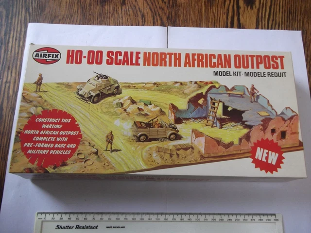 AIRFIX 1970'S HO/OO Model Kit -North African Outpost - Excellent ...