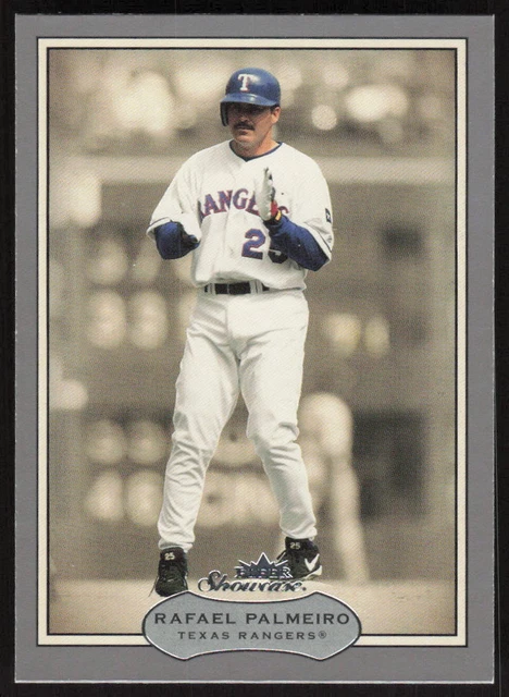 2003 FLEER SHOWCASE Rafael Palmeiro #87 Texas Rangers EUR 1,87 ...