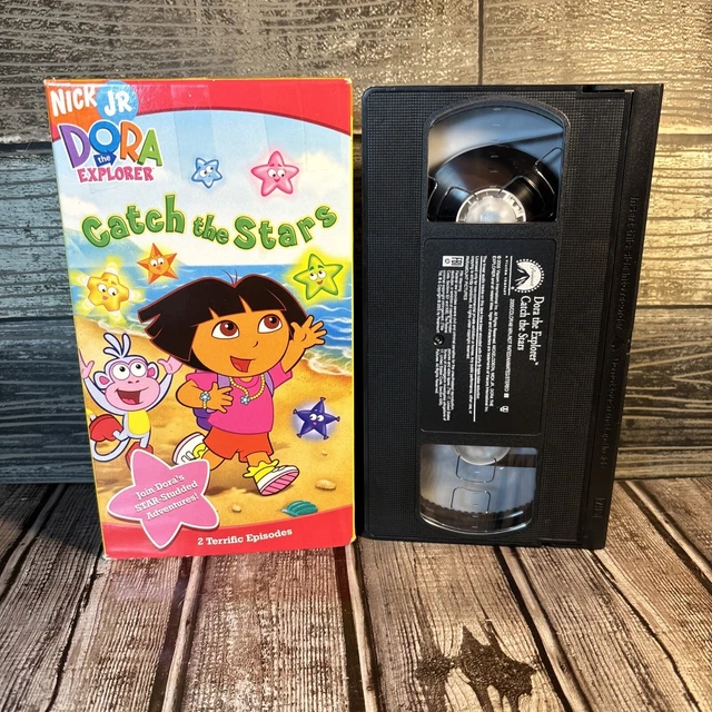 NICK JR DORA The Explorer Catch The Stars VHS Video Tape VTG ...