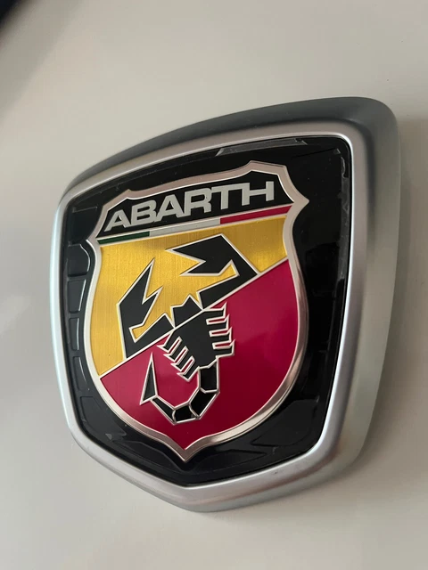 GENUINE FIAT 500 Abarth Tailgate boot Badge Brushed Chrome £55.00 ...